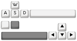 Keyboard keys | OpenGameArt.org