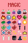 Magic - Pixel Art | OpenGameArt.org