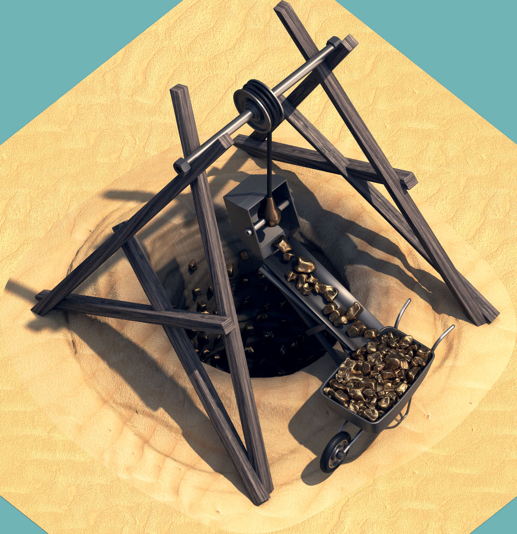 Gold Mine for City Building Games | OpenGameArt.org