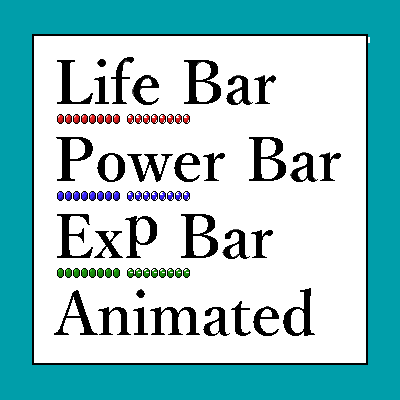 Life Bar - Power Bar - Exp Bar | OpenGameArt.org