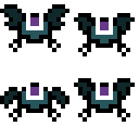 Flying Monster Frames 16x16 | OpenGameArt.org