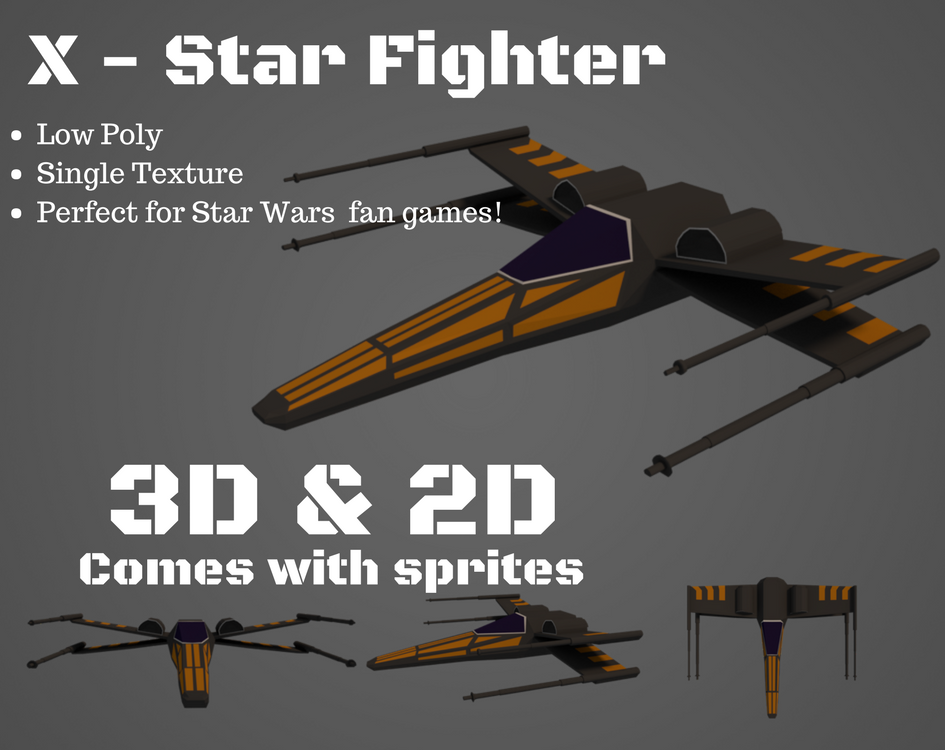 X - Star Fighter | OpenGameArt.org