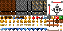 Cave Tileset by xvudeosman - cave_tiles.png | OpenGameArt.org