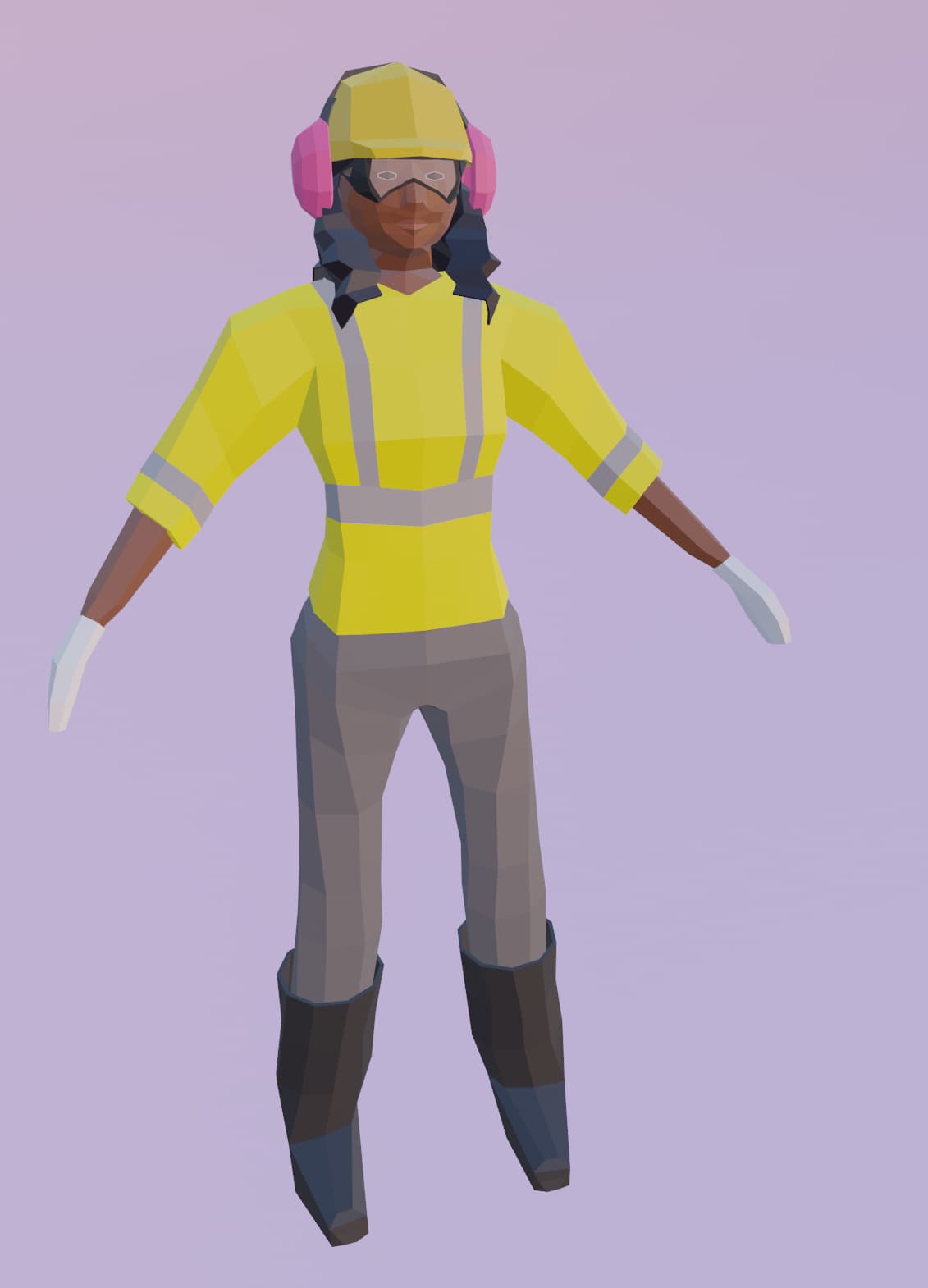 OverScore Proxy - Modular Low-Poly Female Character Creation Set ...