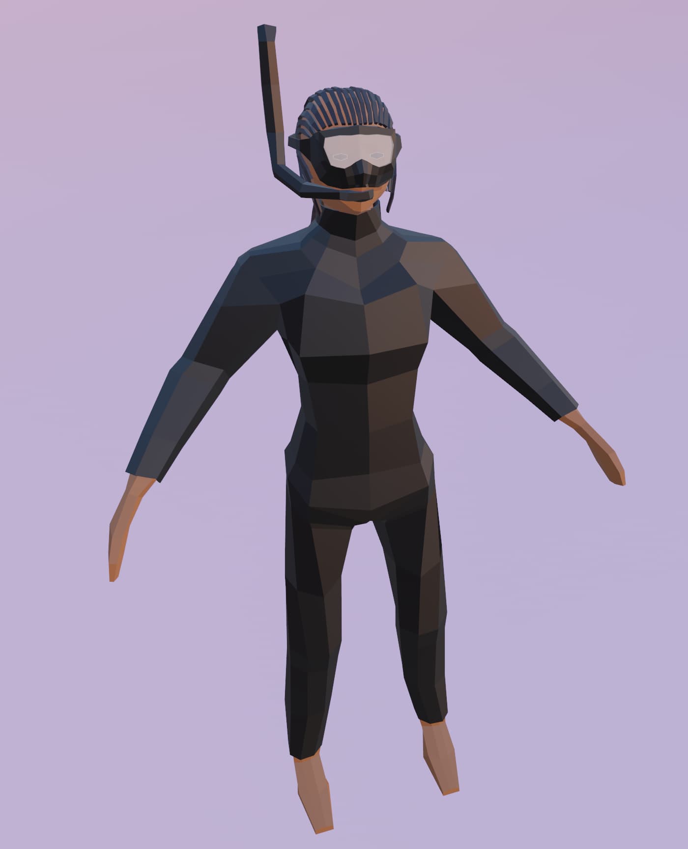 OverScore Proxy - Modular Low-Poly Female Character Creation Set ...