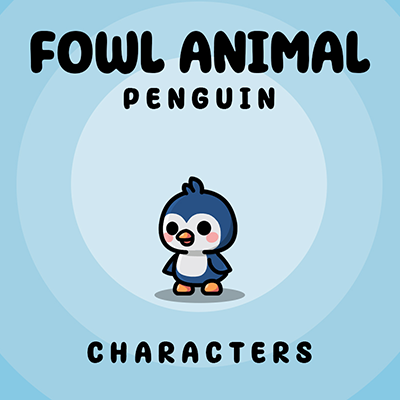 Cute Penguin Character | OpenGameArt.org