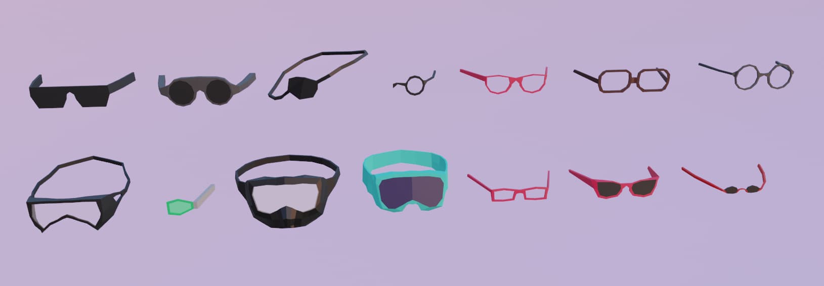 OverScore Proxy - Modular Low-Poly Female Character Creation Set ...