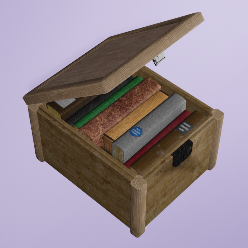 Book Coffer | OpenGameArt.org