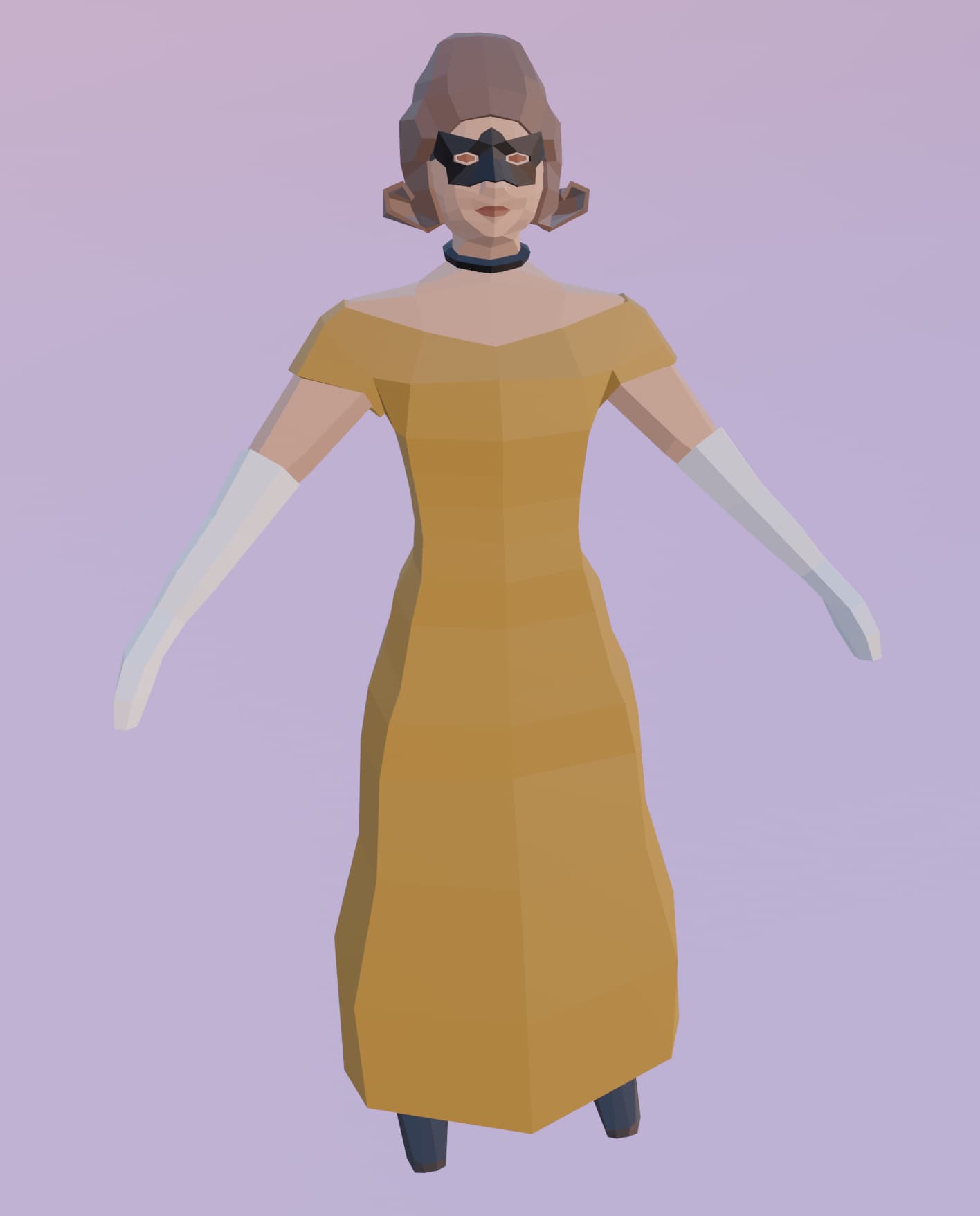 OverScore Proxy - Modular Low-Poly Female Character Creation Set ...