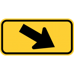 Road Sign Pack (2K PNG) - W16-7PR.png | OpenGameArt.org