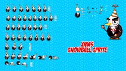 Snowball sprite | OpenGameArt.org