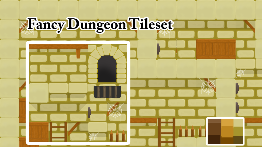 Fancy Dungeon Tileset | OpenGameArt.org